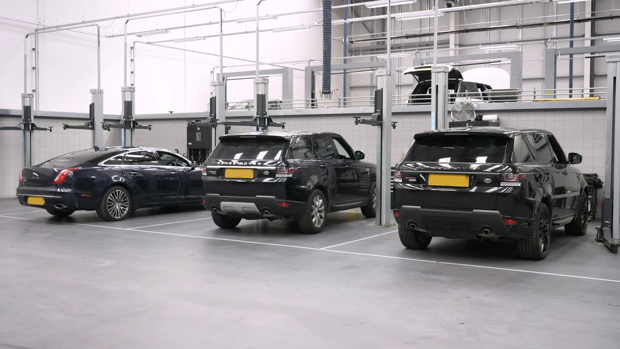 Jaguar Land Rover Tottenham Aftersales Centre - YouTube