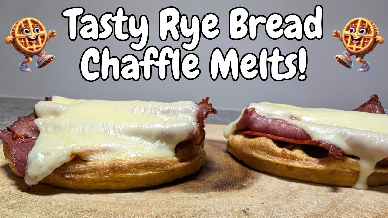 The Best Pastrami And Swiss Rye Bread Chaffles You'll Ever Taste! # ...