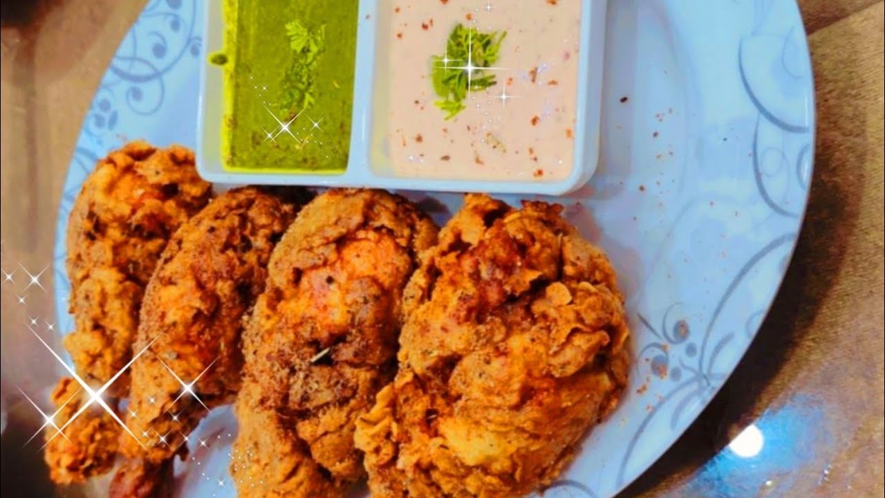 KFC style crispy fried chicken leg piece 🍗😋 - YouTube