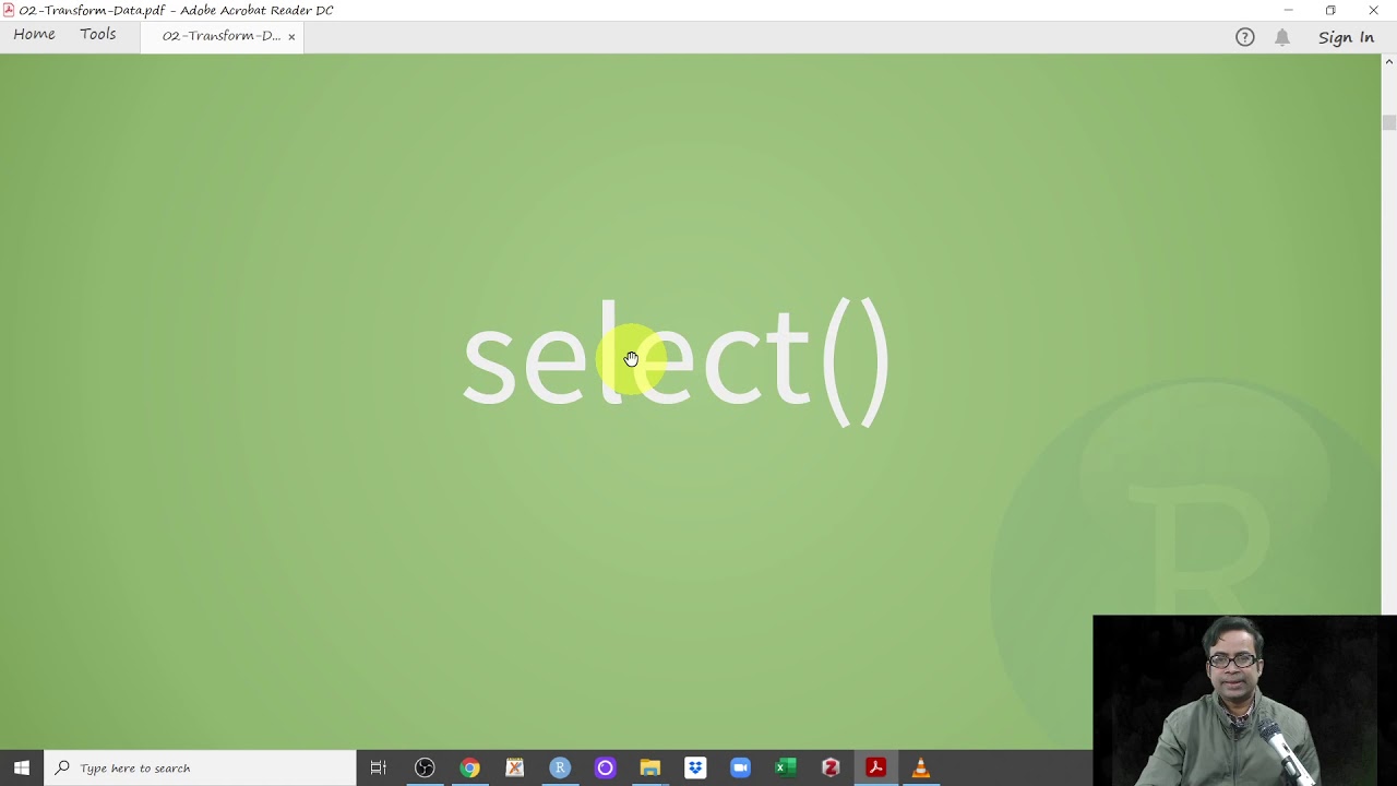 Part 5: select() function in dplyr | Data Management with R (In Bangla ...