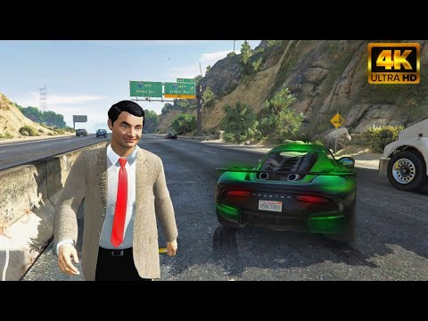 MR BEAN -GTA V - 4K - YouTube
