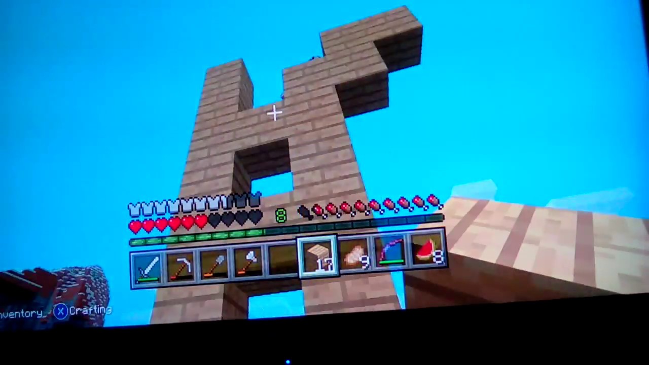 Making a giant k!! Survival let's play ep 8 - YouTube