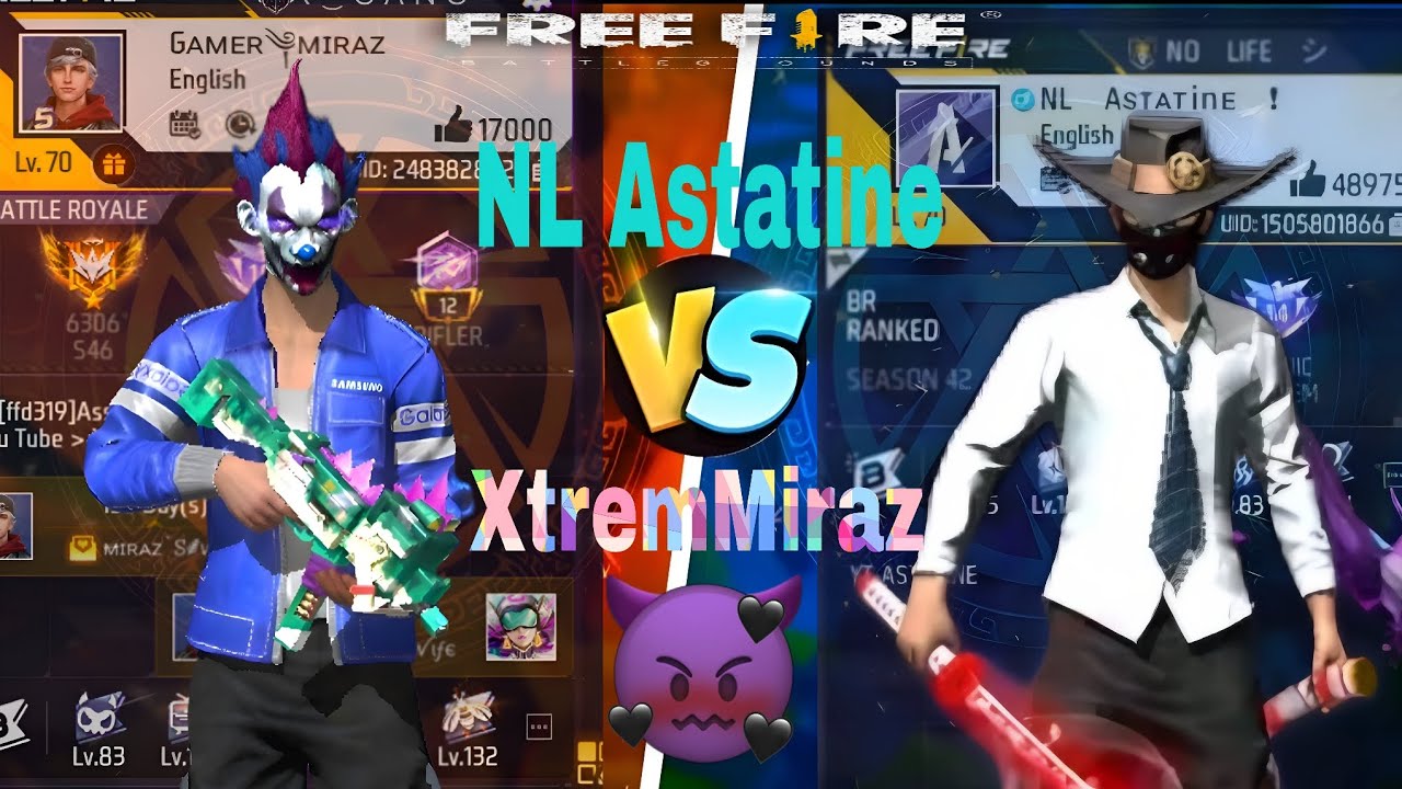 Nl Astatine যখন আমার ম্যাচে 😱 free fire foryou video edit by XtremMiraz ...