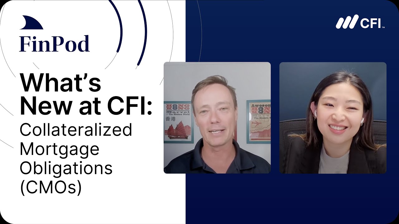 What's New CFI: Collateralized Mortgage Obligations (CMOs) - YouTube
