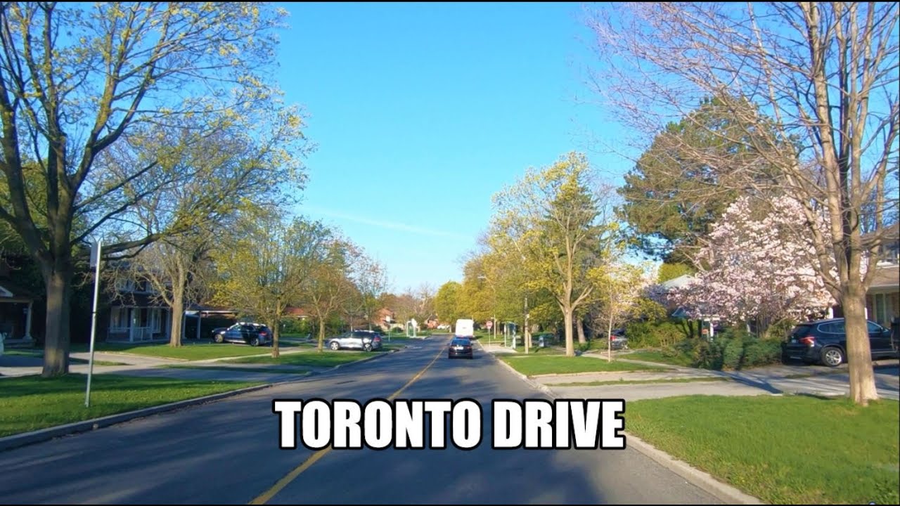 [4K] 🇨🇦 Toronto Drive | Along Bayview Street Yonge Street To Richmond ...