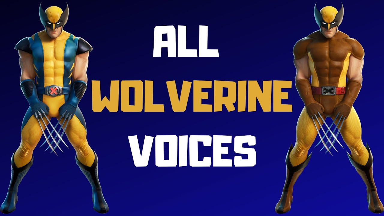 All Wolverine Boss Voices in Fortnite Chapter 2 Season 4! - Fortnite ...