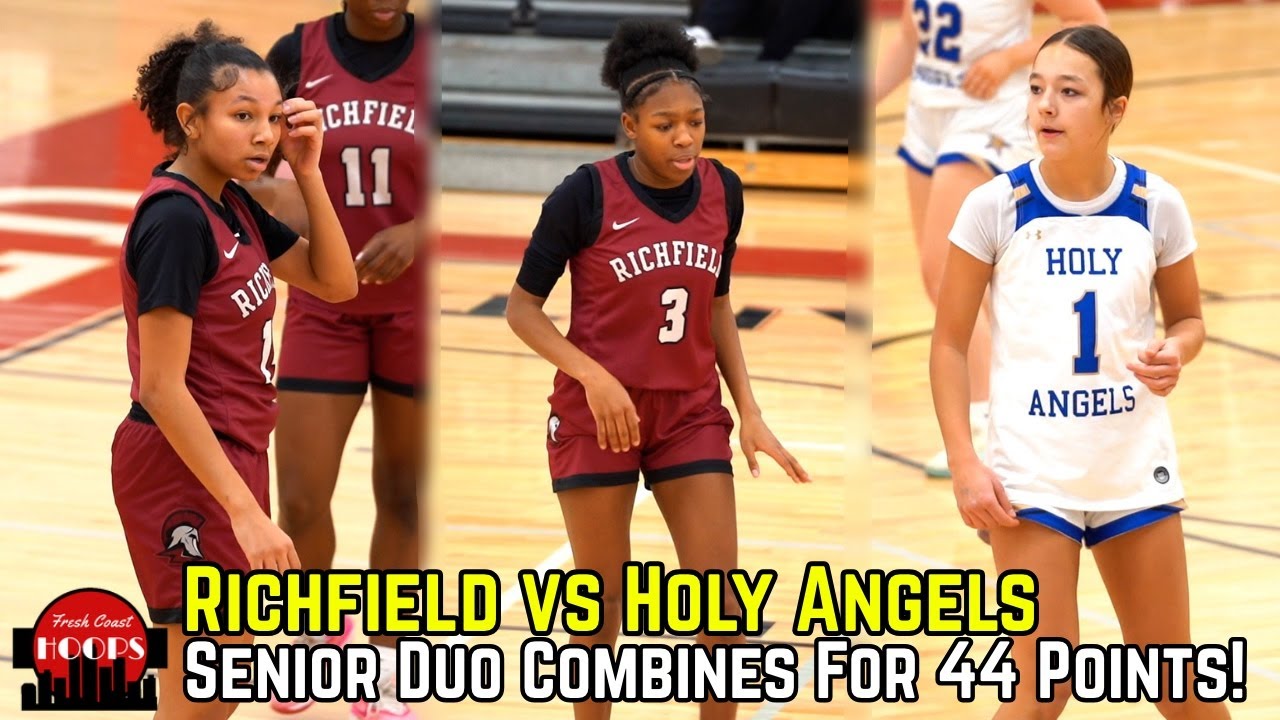 Richfield Takes On Academy Of Holy Angels! Full Game Highlights! - YouTube