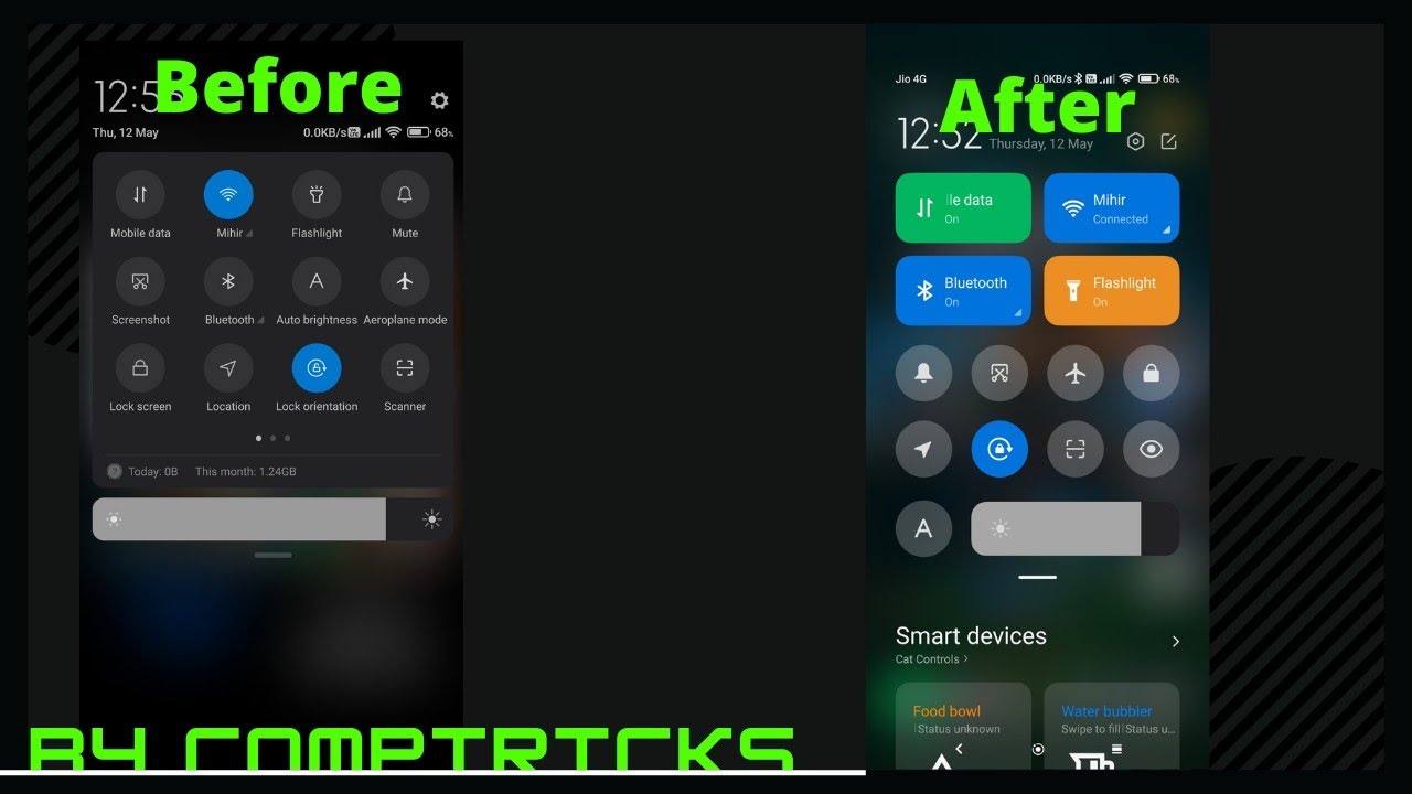 How to change your Old control panel to New control Panel - YouTube