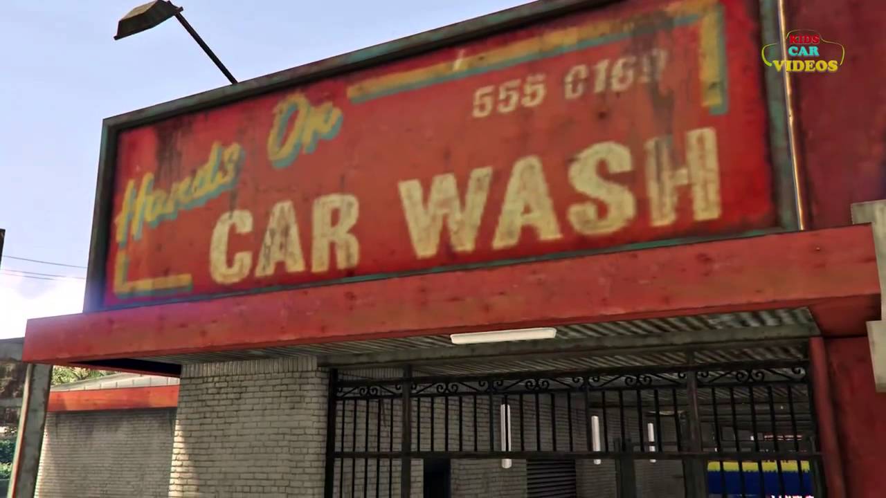 Batmobile Car Wash | Batman Car Wash Compilation Videos For Kids - YouTube