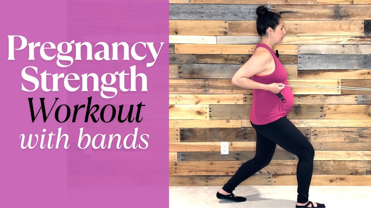 20min Pregnancy Strength Workout - Pelvic Floor, Abdominal Separation ...