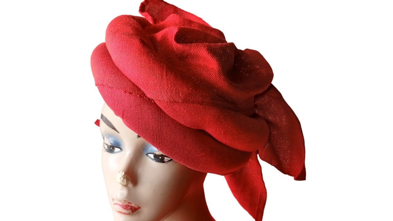 How to make Zara cap with folds - YouTube