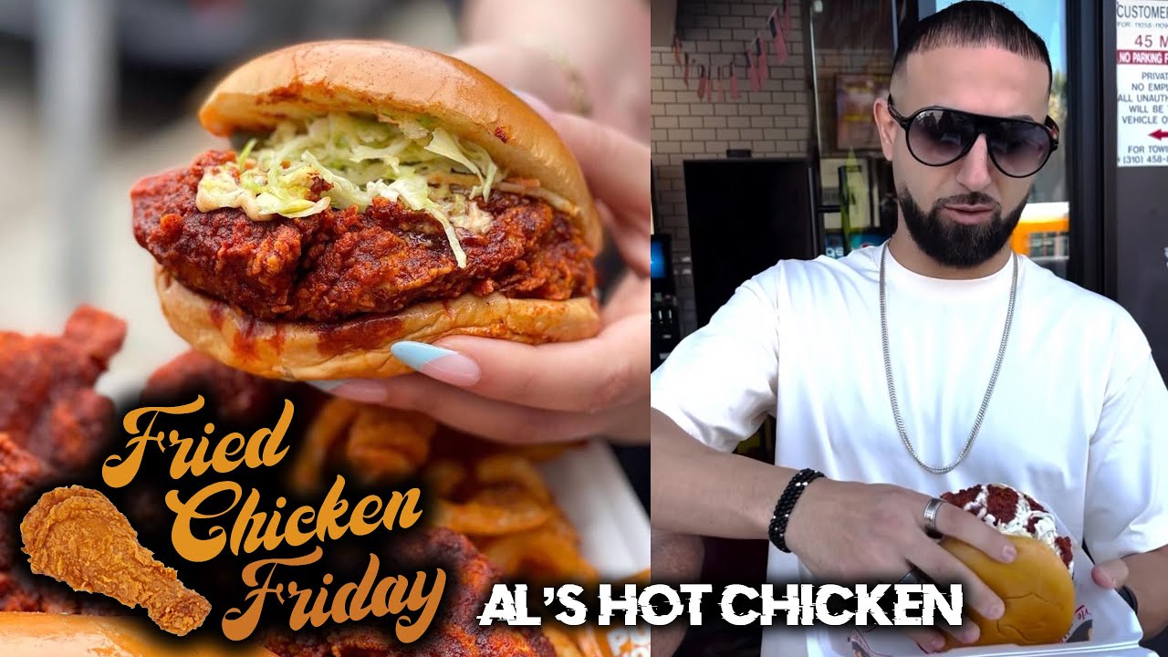 Fried Chicken Friday - Al’s Hot Chicken (Los Angeles, CA) - YouTube