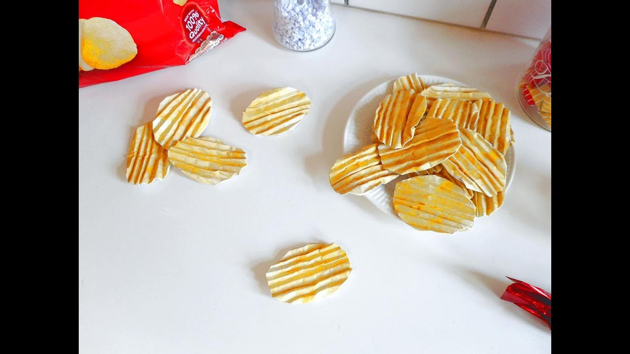 Origami Potato Chips - YouTube