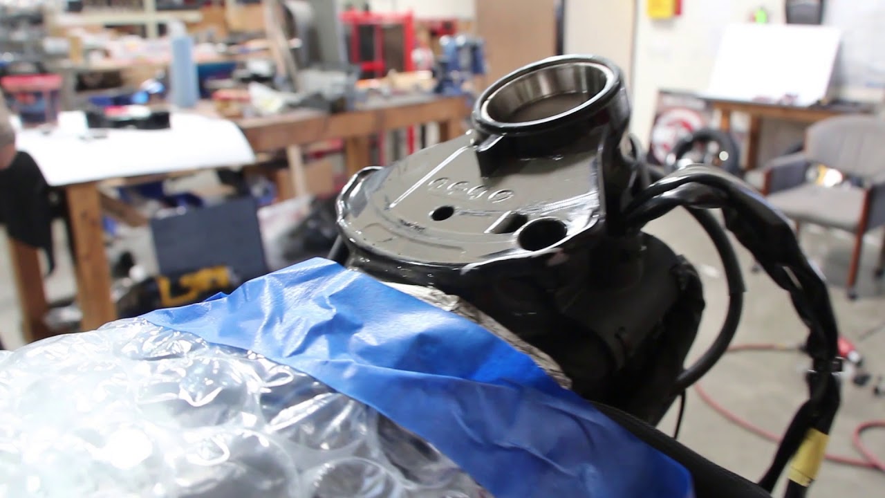 INVERTED FRONT END INSTALL - YouTube