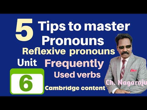 5 tips to master pronouns and frequently used verbs with reflexive ...