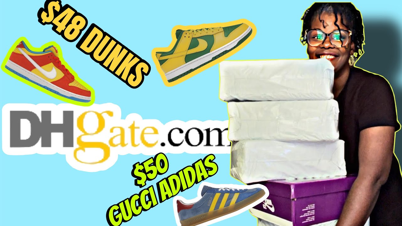 DHGATE NIKE DUNKS UNBOXING - YouTube