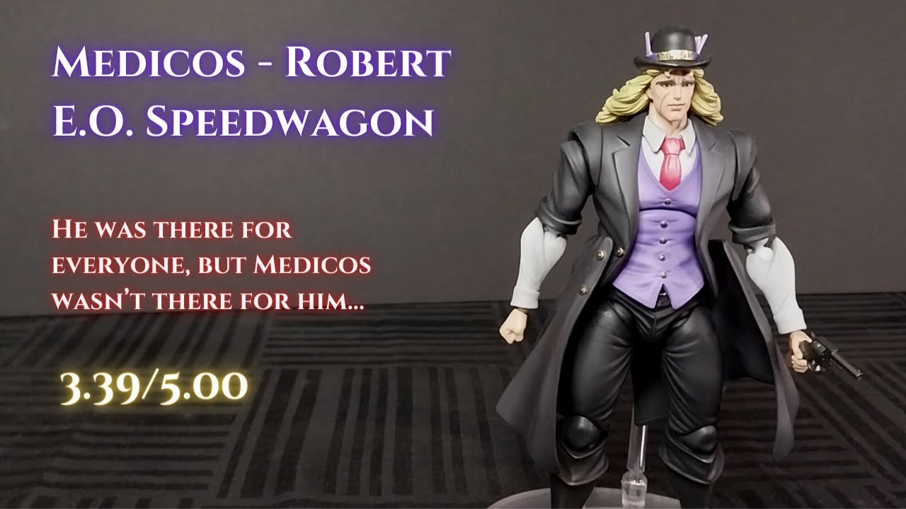 Medicos - Robert E.O. Speedwagon - Action Figure Review - YouTube