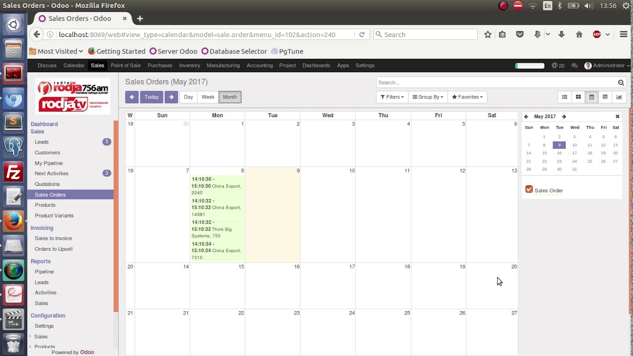 [Odoo 10] Introduction 10 - View Chart - YouTube