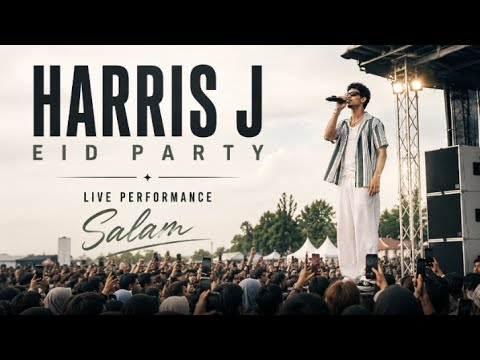 Harris J LIVE at Eid Party | Salam Alaikum, Hayati & Qalbi Fil Madina