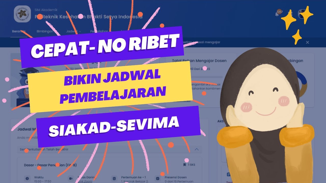 TUTORIAL MEMBUAT JADWAL PEMBELAJARAN DI SIAKAD SEVIMA (CEPAT, OTOMATIS ...