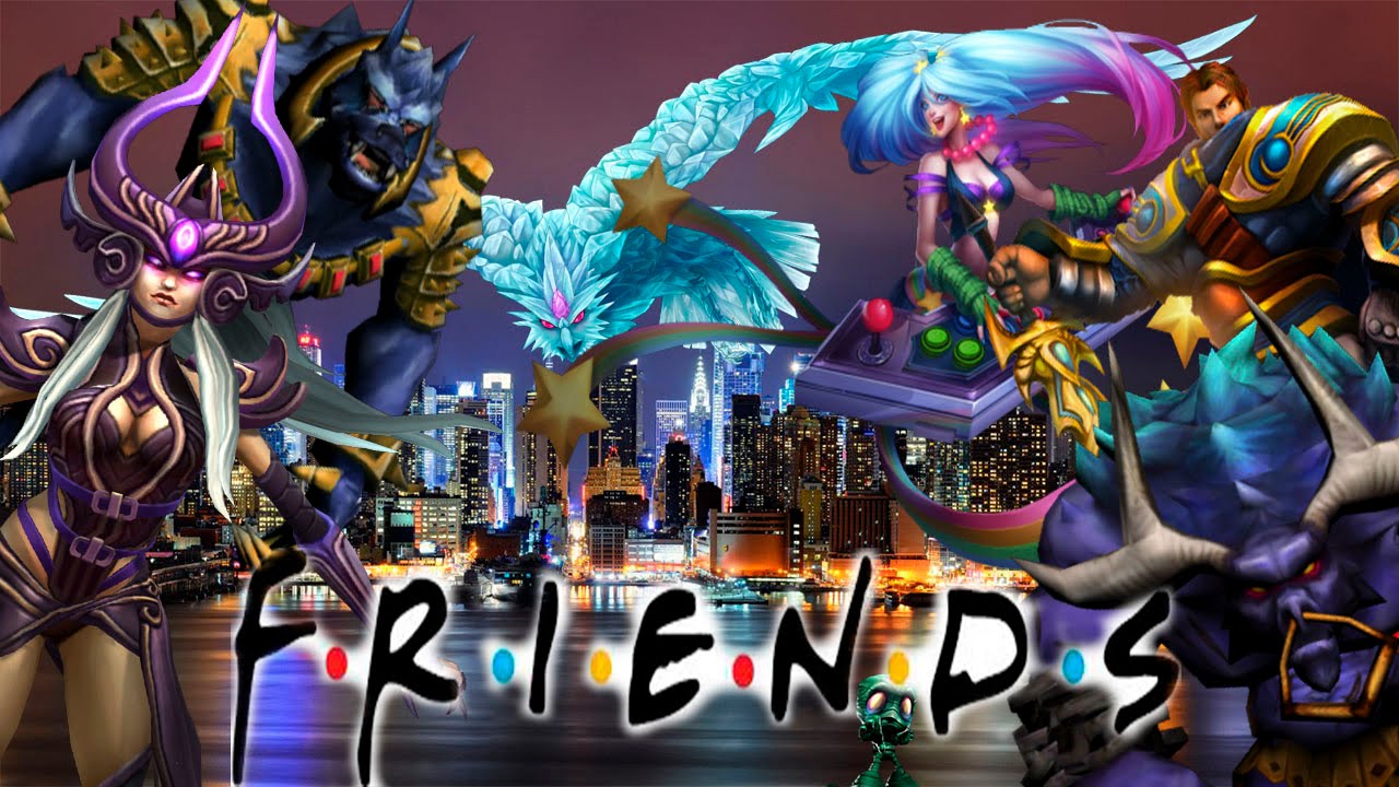 Friends Intro League of Legends Edition HD - YouTube