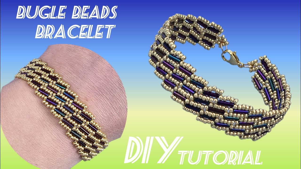 Bugle beads bracelet/Simple and elegant bracelet/Easy jewelry making at ...