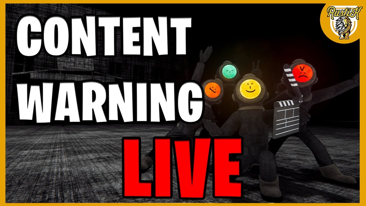 Content Warning Shenanigans! New Streamer Come Say Hi! - YouTube