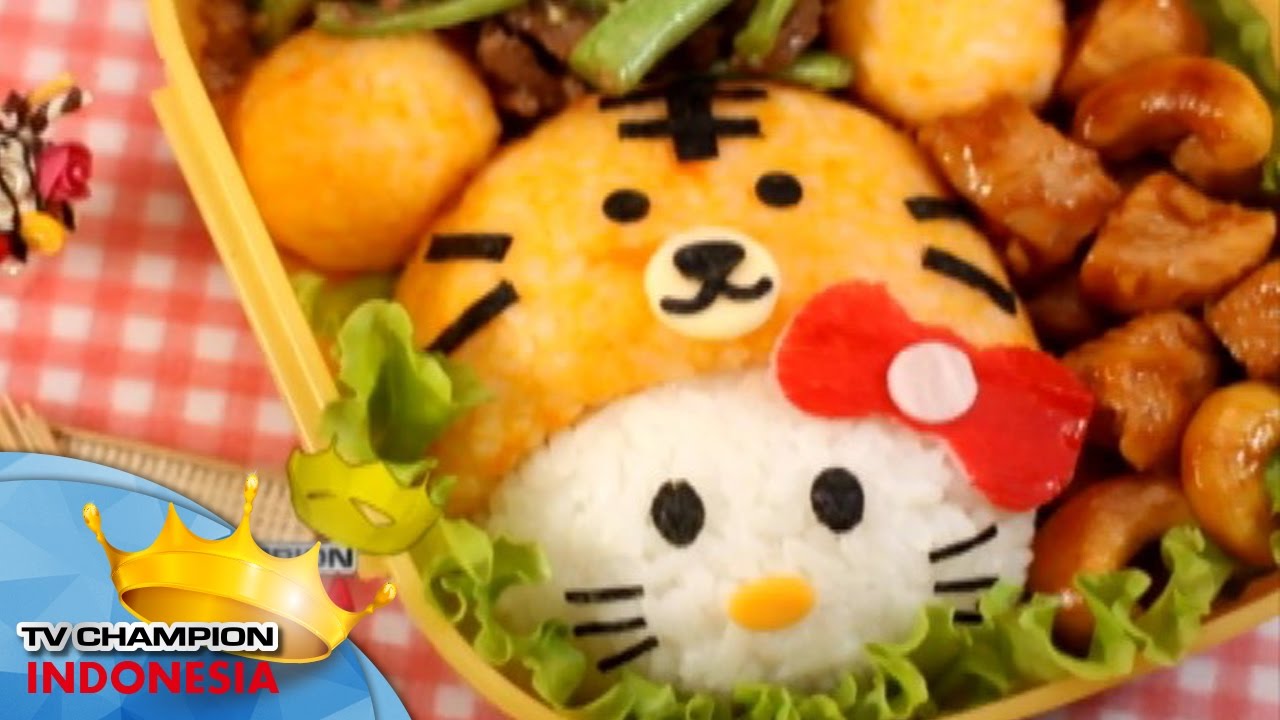 Kreasi Bento - TV Champion Indonesia Part 1 (5/12) - YouTube