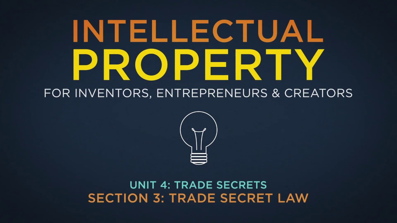 Lecture 37: Identifying and Proving Misappropriation - YouTube