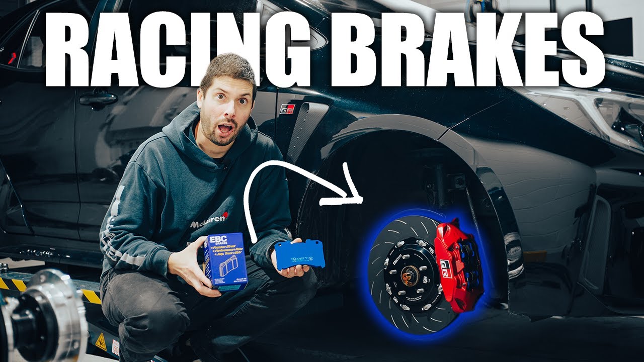 Racing Brakes for the GR Corolla - EBC 2 Piece Rotors and Blue Stuff ...