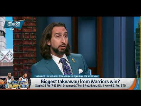Nick Wright Admits He's WRONG About Steph Curry And Warriors? 👀 FIRST THINGS FIRST | NBA