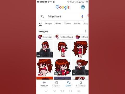 fnf sus girlfriend art% - YouTube