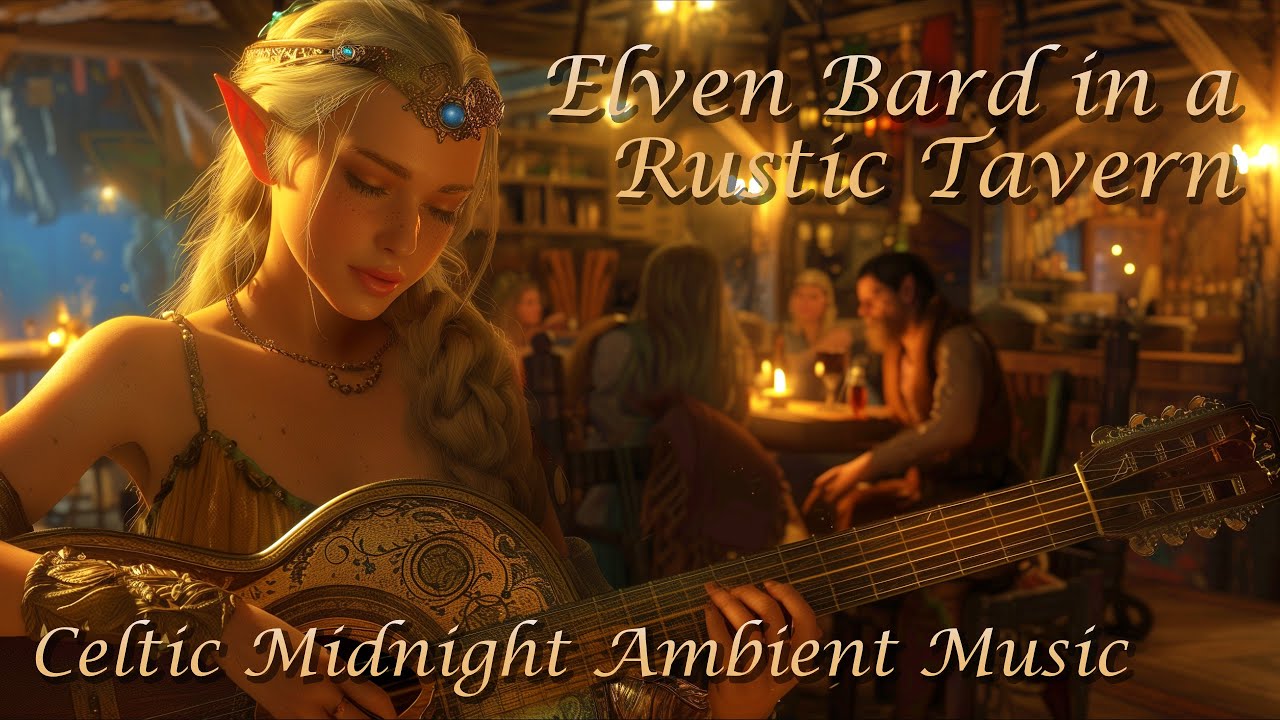 Elven Bard in a Rustic Tavern | Celtic Medieval Relaxing Music ...