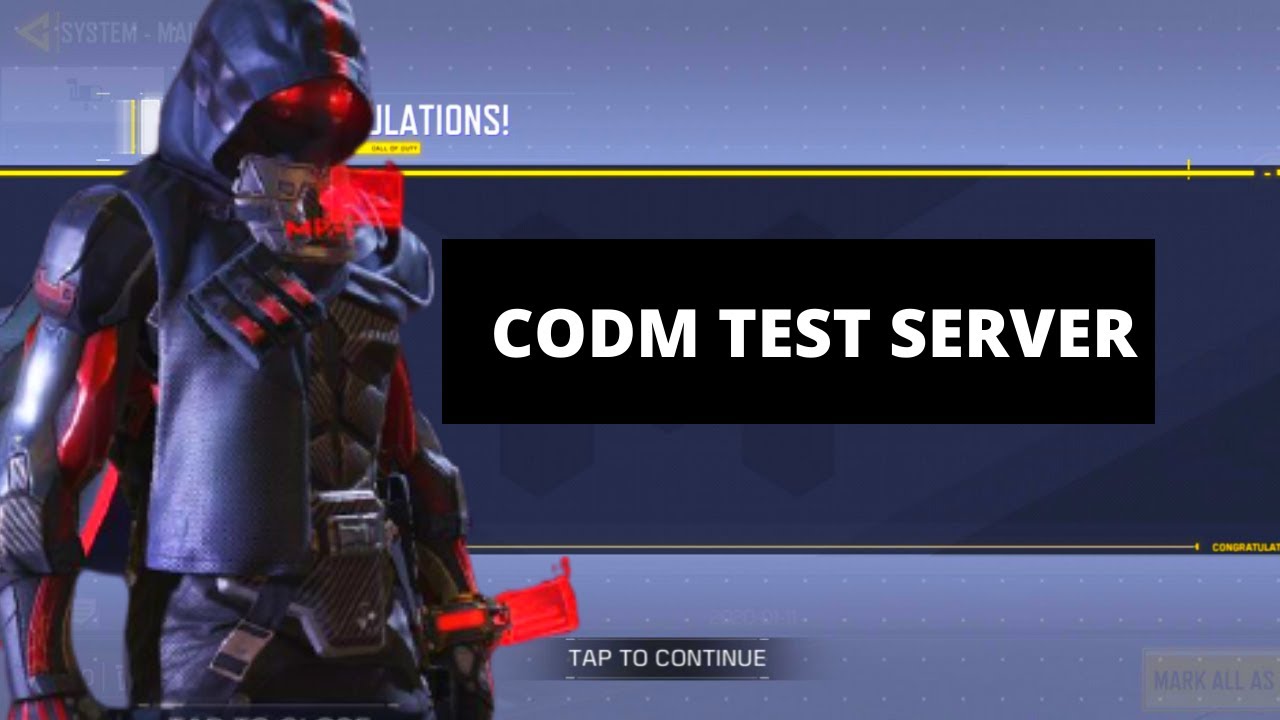 *NEW* Test server has arrived in codm - YouTube