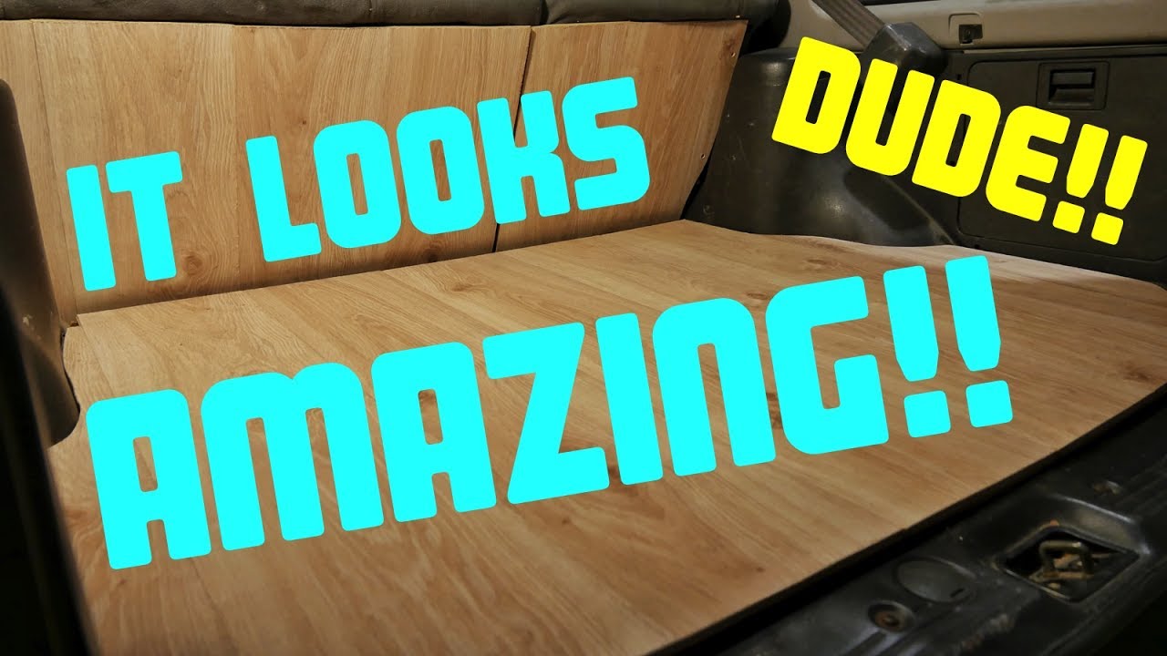 HOW TO MAKE A WOODEN TRUNK/BOOT FLOOR!! - YouTube