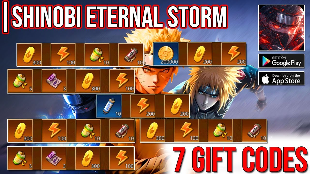 Shinobi Eternal Storm | All 7 Gift Codes & Redeem Guide | Active ...