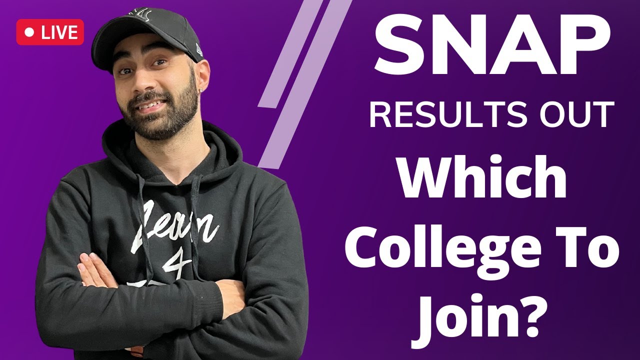 SNAP Results Out | Which College To Join #mba #snapexam - YouTube