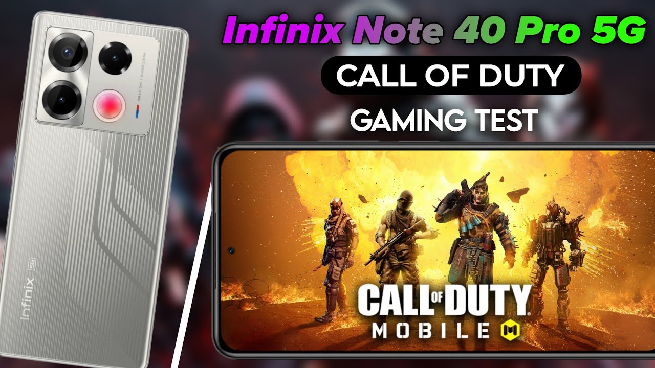 BMW Edition - Infinix Note 40 Pro 5G Call Of Duty Mobile Gameplay Test ...