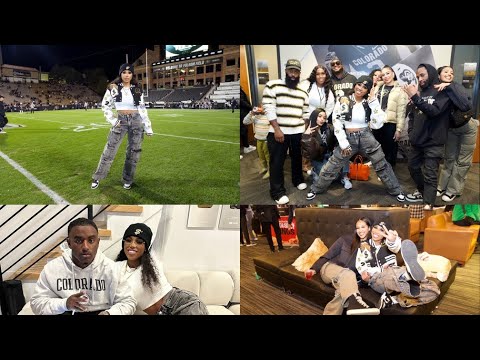 Deiondra Sanders game day vlog - YouTube