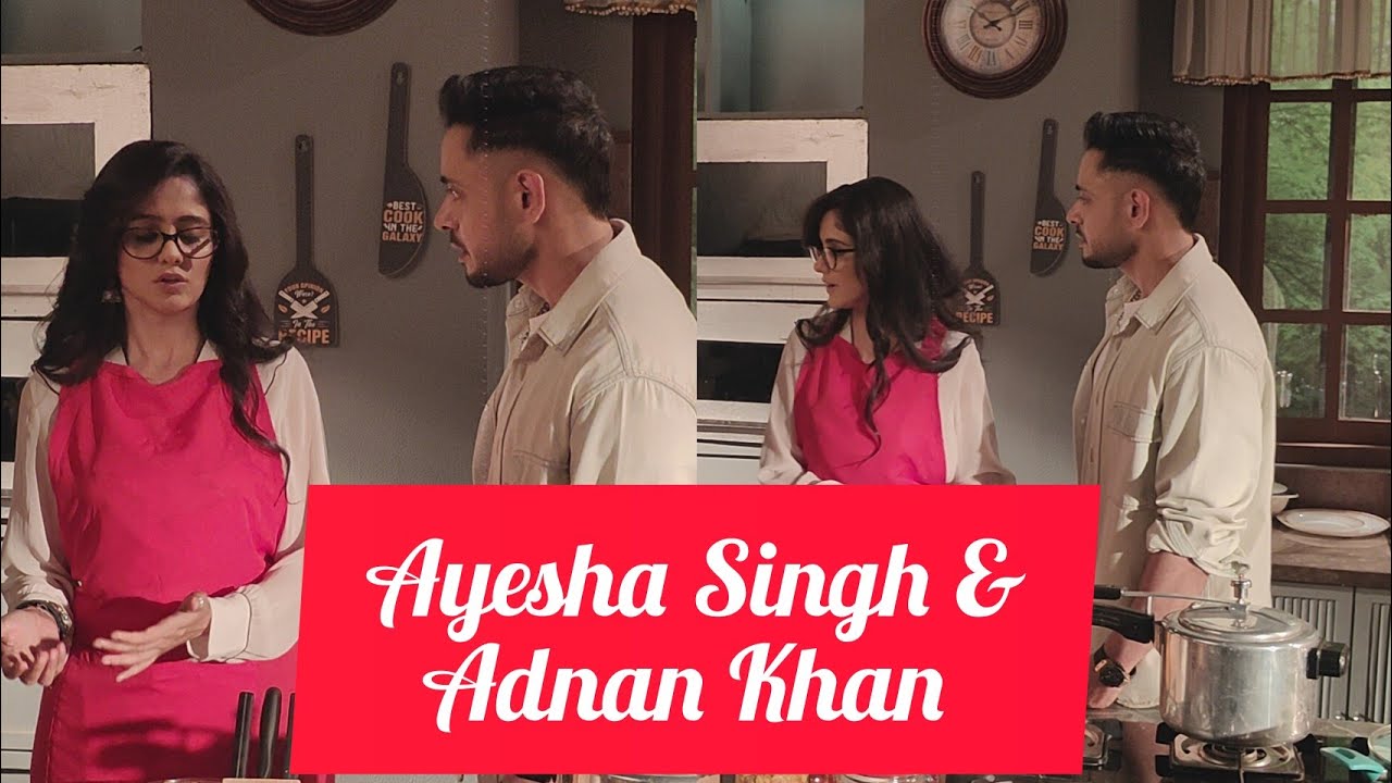 Mannat Serial On Location Set | Ayesha Singh aur Adnan Khan Ki Masti on Sets | Adnan khan Dance ...