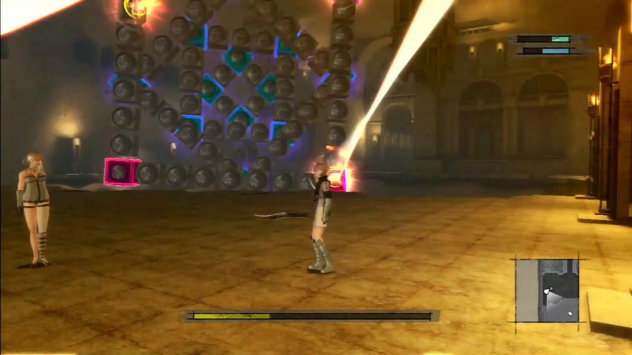 Nier Replicant PS3 - Façade City to Barren Temple - YouTube