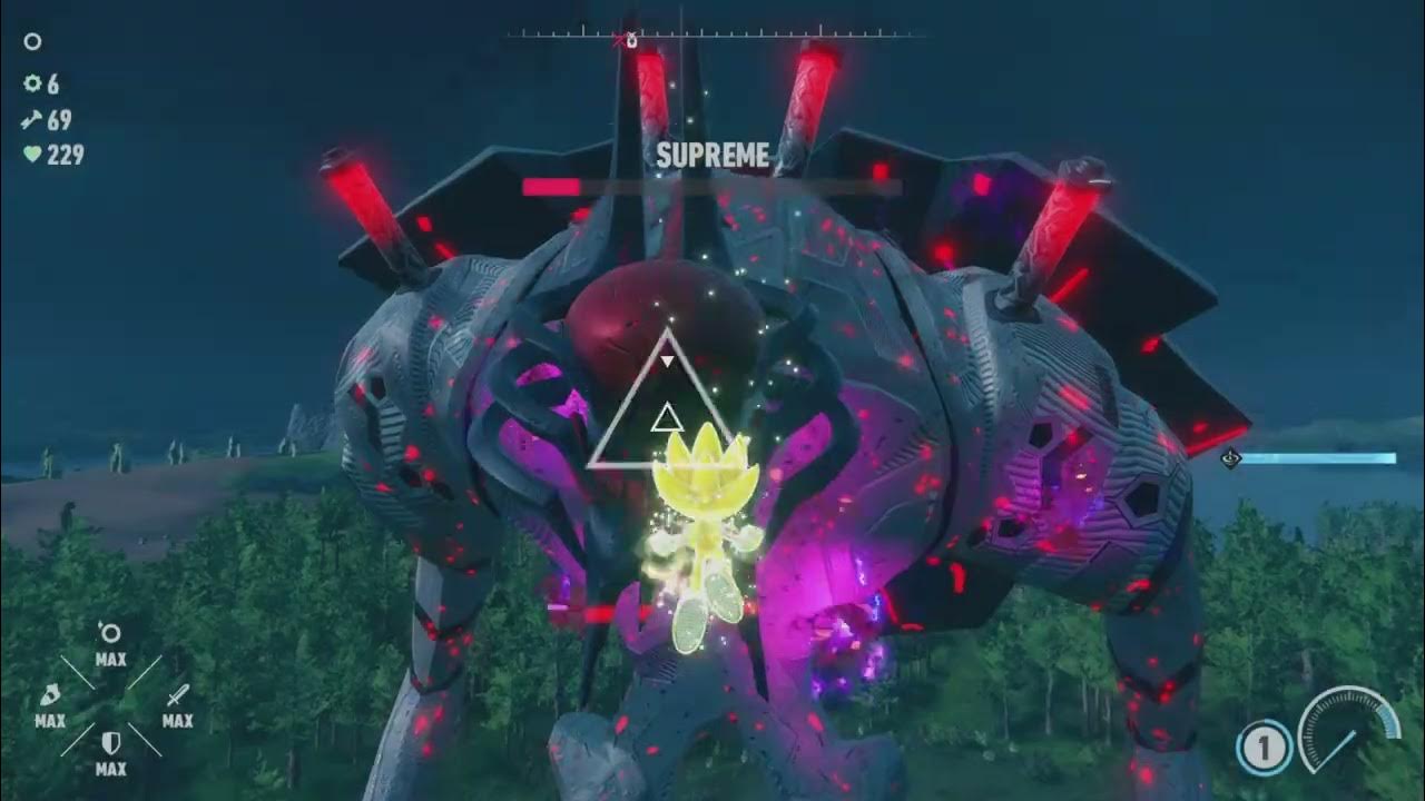 SONIC FRONTIERS - hard mode final boss (The End) - YouTube