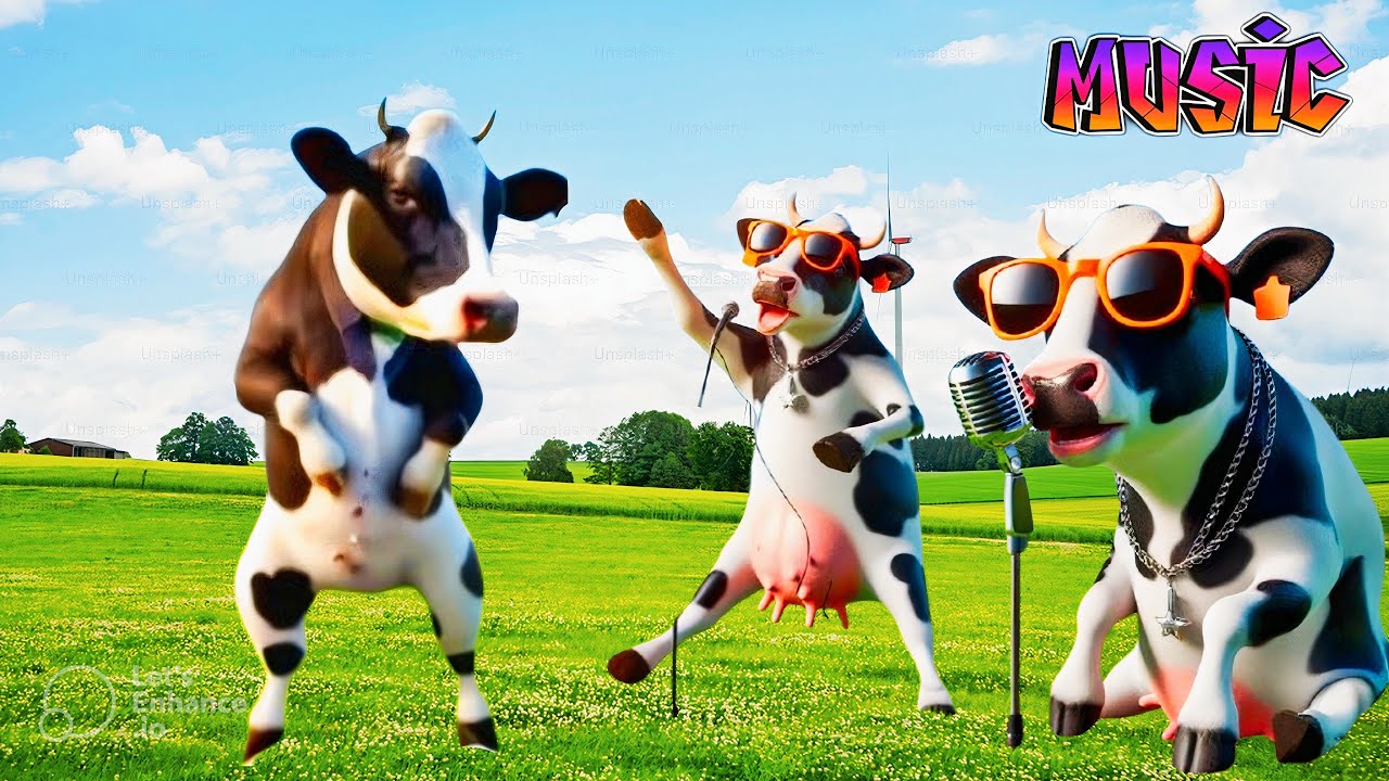 FUNNY COW DANCE - 61 | COW DANCE & COW VIDEO| DANCING COW - YouTube