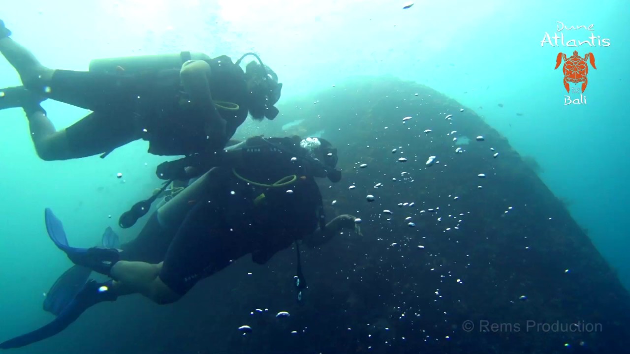 Atlantis Bali Diving in USAT Liberty (12-6-2017) - YouTube