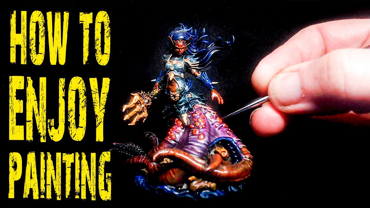 Paint Your First Miniature the EASY Way - YouTube