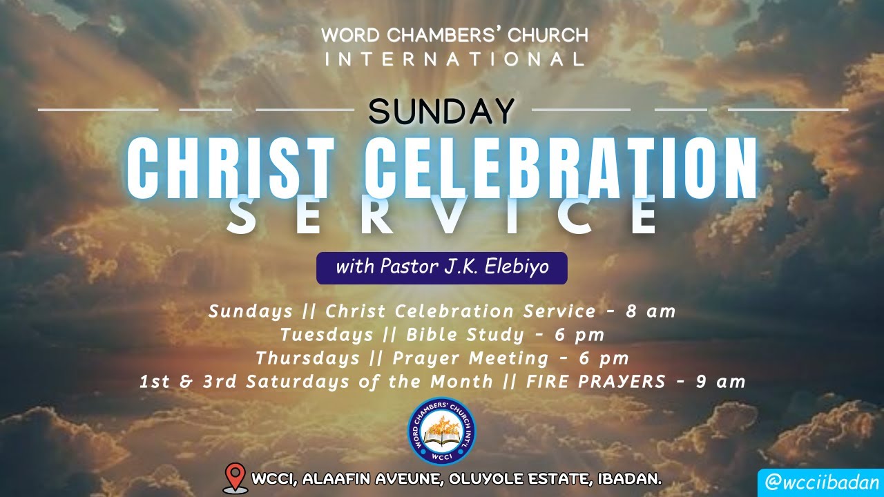 CHRIST CELEBRATION SERVICE || SUNDAY 6TH APRIL, 2025. - YouTube