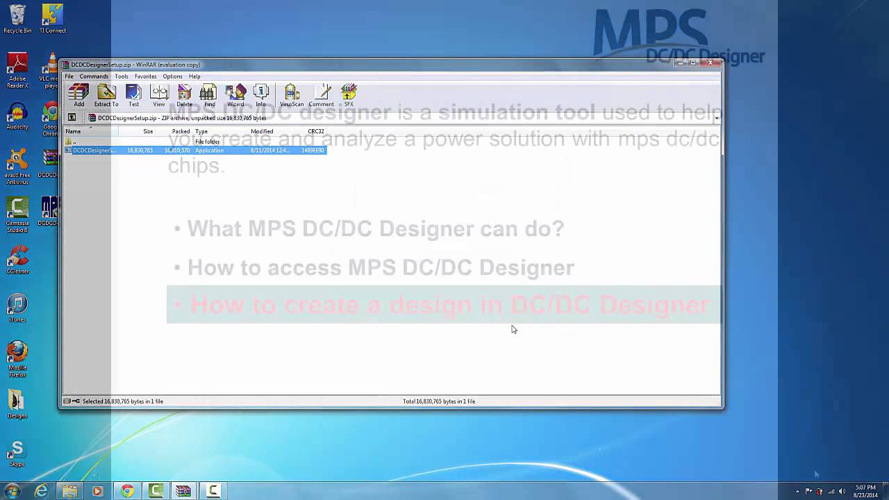 MPS DCDC Designer User Guide - YouTube