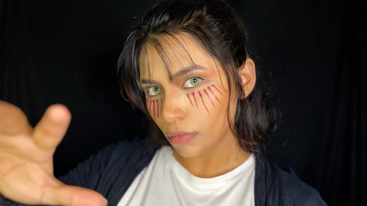 Eren Titan Face Paint Eren Yeager ⚔,