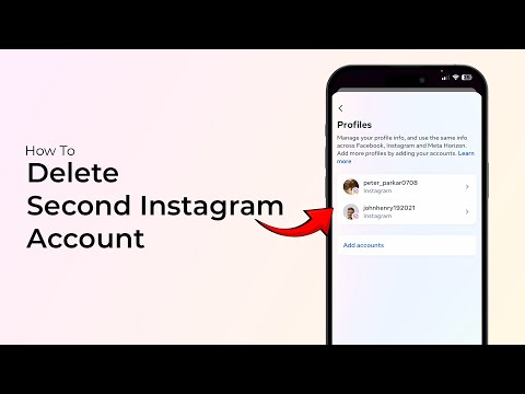 How To Delete a Second Instagram Account?