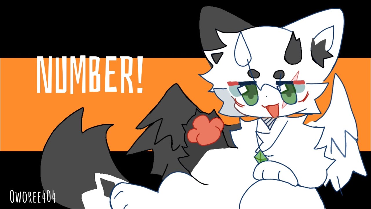 Number animation meme/FlipaClip /gift for @solitudederror - YouTube